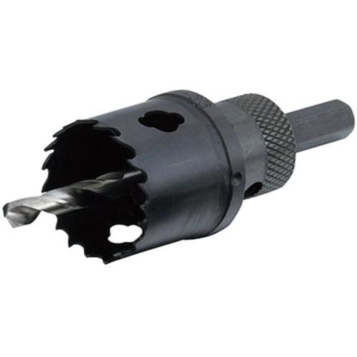 特長：カッター取り替えがワンタッチでスピーディー切りかすの除去がスムーズ。切屑4分割超硬チップ（SC）、高級バイメタル（SB）の採用により切れ味抜群。シャンクおよびセンタードリルは全サイズ共通、また替刃式のため経済的。用途：超硬：ステンレス...