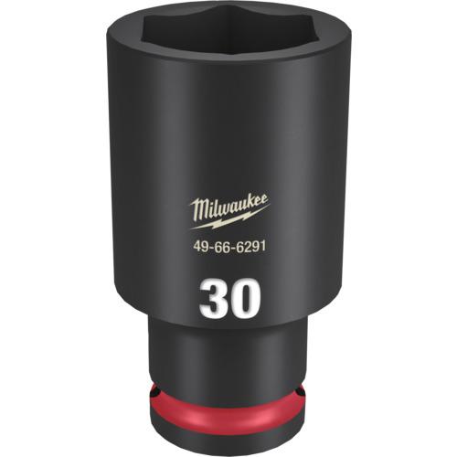 特長：Milwaukeeロゴ、型番はレーザーエッチングです。サイズ表記は彫り込み＆インク注入で識別が用意です。用途：アクセサリー仕様：差込角(mm)：12.7対辺寸法(mm)：30全長(mm)：78鍛造製法により高トルクに対応した強度と耐久...