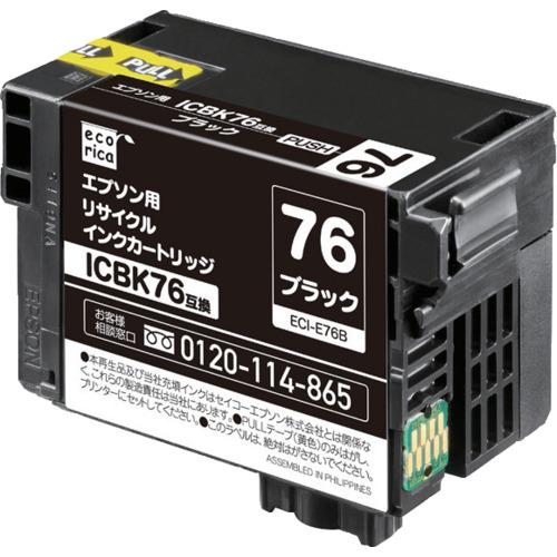 特長：互換インクシェアNo.1　圧倒的な販売実績信頼の証　エコマーク認定・グリーン購入法適合商品　安心のサポート体制「エコリカ回収BOX」で回収しリユース（再使用）製品として再生した環境にやさしい製品用途：印刷コスト削減、環境に優しい製品を...