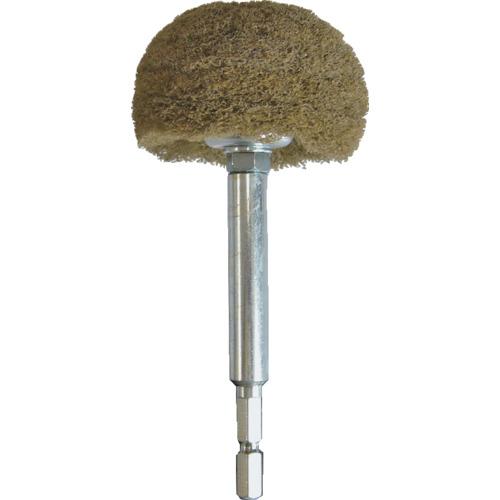 特長：ナイロン不織布を圧縮積層させた研磨バフ。金属・木材の研磨に使用します。遠くに届くロングシャンク。仕様：外径(mm)：60軸径(mm)：軸径（mm）：六角軸（対辺6.35）最高使用回転数(rpm)：5000粒度(#)：600相当　●代表...