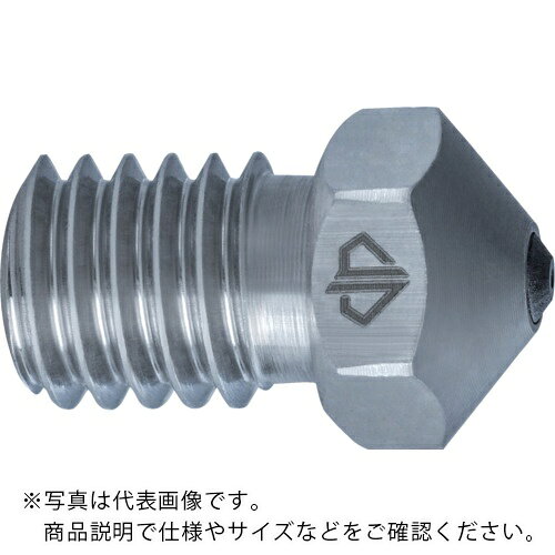 特長：ダイヤモンド(PCD)の優れた耐摩耗性と熱伝導性で高品質・長時間連続印刷が可能です。用途：FFF（フィラメント溶解製法）におけるスタンダードモデル。特許取得のダイヤモンド（PCD）製ノズルによる高い耐摩耗性で、汎用プラスチックからエン...