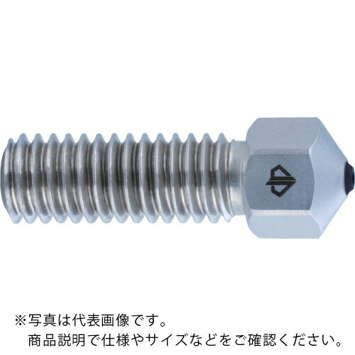 特長：ダイヤモンド(PCD)の優れた耐摩耗性と熱伝導性で高品質・長時間連続印刷が可能です。用途：FFF（フィラメント溶解製法）におけるスタンダードモデル。特許取得のダイヤモンド（PCD）製ノズルによる高い耐摩耗性で、汎用プラスチックからエン...