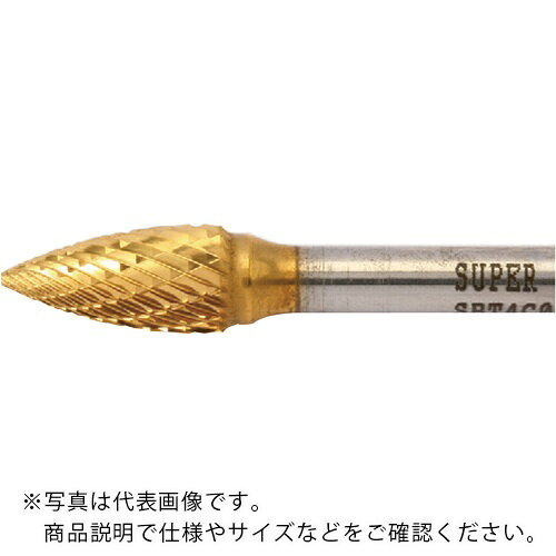 特長：チタン（Tin）コーティング処理により、表面硬度が高く・バー寿命が長く・切粉のハケが良くなります。独自開発の刃形状により、高速回転使用時にバーが不用意に被切削物に喰いこんでしまうことがないため、滑らかに加工でき能力アップに貢献します。...