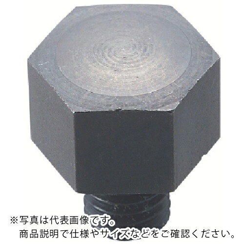 特長：先端Rタイプのレストパッドです。レストパッド(オネジ)です。仕様：高さ(mm)：39M：M16×2レストパッド(オネジ)材質／仕上：SUM22L浸炭焼入四三酸化鉄皮膜　●代表画像について 商品によっては、代表画像を使用している場合がご...