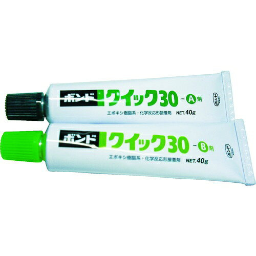 特長：充填性に優れたエポキシ樹脂系接着剤です。用途：各種金属、タイル、陶磁器、ガラス、コンクリート、木材、硬質プラスチックなどの接着、充填。仕様：色(主剤/硬化剤)：白/褐色色：(主剤)乳白色透明、(硬化剤)淡褐色透明容量(g)：80可使時...