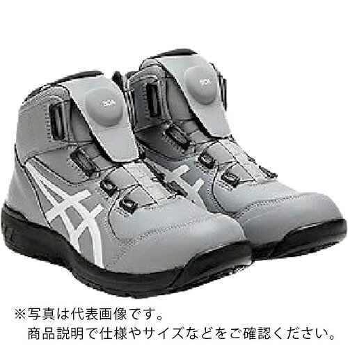 特長：BOA［［R上］］システムを採用し、フィット性を高めたハイカットタイプです。様々な服装に合わせやすくなったシックなグレーカラーです。仕様：寸法(cm)：25.0足幅サイズ：EEE相当色：シートロック×ホワイト規格：JSAA規格 A種耐...