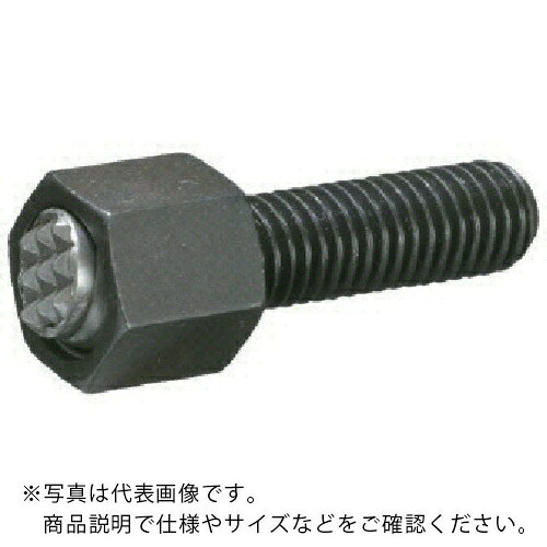 特長：ボールユニット（ボルトタイプ）です。仕様：高さ(mm)：25M：M8×1.25W(mm)：13長さ(mm)：25ボールユニット(ボルトタイプ)材質／仕上：本体：SCM440 焼入焼戻 黒染めボール・チップ：SKH51 焼入焼戻 黒染め...