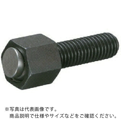 特長：ボールユニット（ボルトタイプ）です。仕様：高さ(mm)：38M：M8×1.25W(mm)：13長さ(mm)：38ボールユニット(ボルトタイプ)材質／仕上：本体：SCM440 焼入焼戻 黒染めボール・チップ：SKH51 焼入焼戻 黒染め...