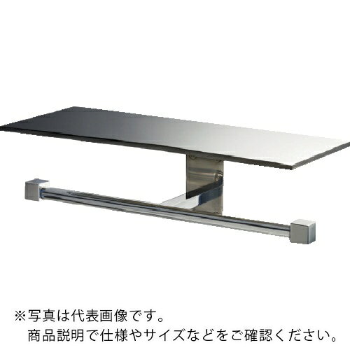 特長：2連タイプのペーパーホルダーです。用途：トイレットペーパーホルダーとして。仕様：幅(mm)：290奥行(mm)：120高さ(mm)：96色：シルバーヘアライン材質／仕上：亜鉛セット内容／付属品：取付ビス　●メーカー取寄商品について 本...