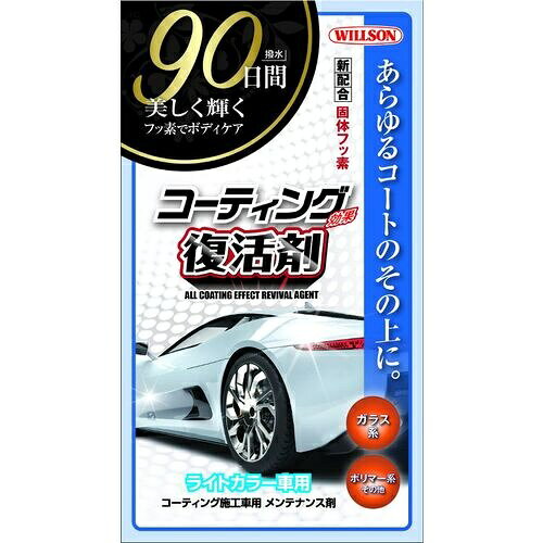 特長：コーティング被膜に最適なメンテナンス剤です。本品だけでも高いツヤ・撥水効果があります。固体フッ素の力で半永久的に被膜に汚れが入りません。クリーナー付きです。仕様：容量(ml)：270　●メーカー取寄商品について 本商品はメーカーからの...