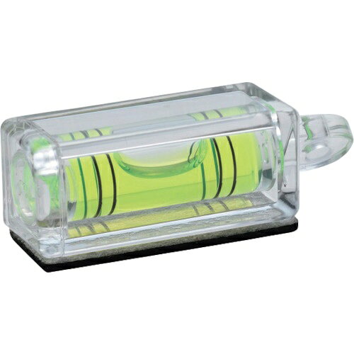 特長：はかり・測定器・重機・家電などに直接取り付けて使用します。用途：機器取付用。水平測定に。仕様：長さ(mm)：46高さ(mm)：15厚さ(mm)：16.2マグネット：1ヵ所感度：0.50mm/m＝0.0286°穴径(mm)：3.0材質／...
