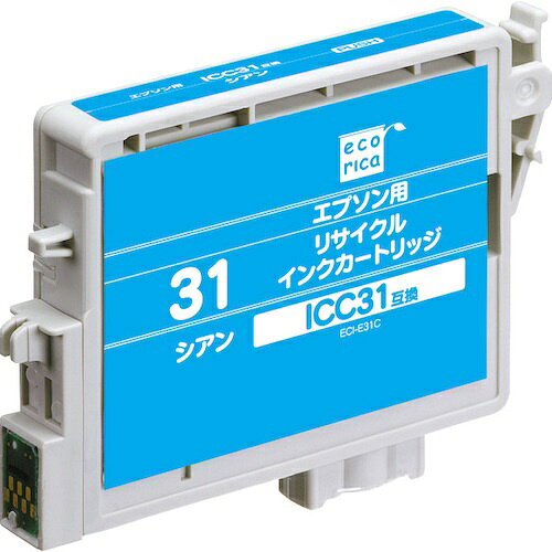 特長：互換インクシェアNo.1　圧倒的な販売実績信頼の証　エコマーク認定・グリーン購入法適合商品　安心のサポート体制「エコリカ回収BOX」で回収しリユース（再使用）製品として再生した環境にやさしい製品用途：印刷コスト削減、環境に優しい製品を...