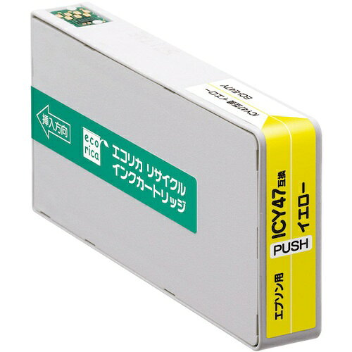 特長：互換インクシェアNo.1　圧倒的な販売実績信頼の証　エコマーク認定・グリーン購入法適合商品　安心のサポート体制「エコリカ回収BOX」で回収しリユース（再使用）製品として再生した環境にやさしい製品用途：印刷コスト削減、環境に優しい製品を...