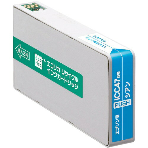 特長：互換インクシェアNo.1　圧倒的な販売実績信頼の証　エコマーク認定・グリーン購入法適合商品　安心のサポート体制「エコリカ回収BOX」で回収しリユース（再使用）製品として再生した環境にやさしい製品用途：印刷コスト削減、環境に優しい製品を...
