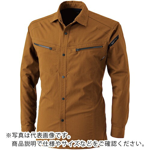 特長：着心地と機能性を充実させたワークウェア仕様：色：キャメルサイズ：3L材質／仕上：ポリエステル75％綿25％　●メーカー取寄商品について 本商品はメーカーからの取寄商品となります。 納期は、メーカー確認後、メールでご連絡させて頂きます。...