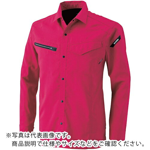 特長：制電対応の高通気ワークウェア仕様：色：ワインサイズ：L材質／仕上：ポリエステル90％綿10％　●メーカー取寄商品について 本商品はメーカーからの取寄商品となります。 納期は、メーカー確認後、メールでご連絡させて頂きます。 在庫状況、生...