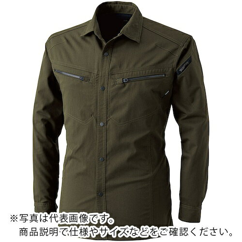 特長：着心地と機能性を充実させたワークウェア仕様：色：カーキグリーンサイズ：L材質／仕上：ポリエステル75％綿25％　●メーカー取寄商品について 本商品はメーカーからの取寄商品となります。 納期は、メーカー確認後、メールでご連絡させて頂きま...