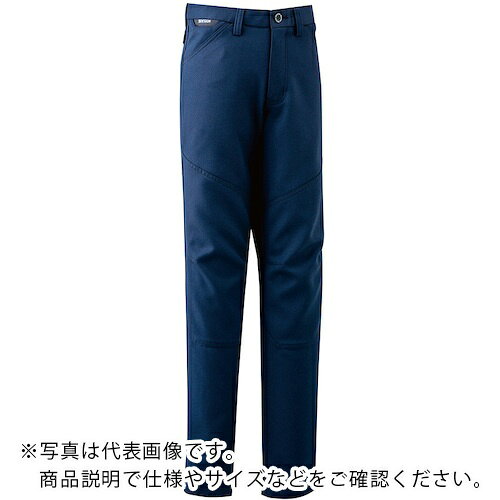 特長：制電＋裏面素材で着心地抜群なワークウェア仕様：色：ネイビーサイズ：3Lウエスト(cm)：76材質／仕上：ポリエステル90％綿10％　●メーカー取寄商品について 本商品はメーカーからの取寄商品となります。 納期は、メーカー確認後、メール...