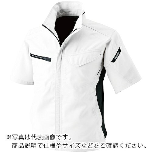 特長：制電対応の高通気ワークウェア仕様：色：ホワイトサイズ：SS材質／仕上：ポリエステル90％綿10％　●メーカー取寄商品について 本商品はメーカーからの取寄商品となります。 納期は、メーカー確認後、メールでご連絡させて頂きます。 在庫状況...