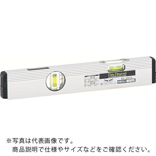 特長：6本線気泡管で1/100(1分勾配)・2/100(2分勾配)の測定が出来ます。精度調整ネジを回して気泡管の調整が出来ます。V溝付き測定面でパイプ測定可能です。落下時の衝撃をより緩衝するゴムプロテクター付です蓄光付で明るい所で光を蓄積し...