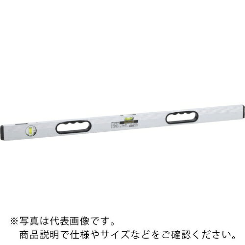特長：6本線気泡管で1/100(1分勾配)・2/100(2分勾配)の測定が出来ます。精度調整ネジを回して気泡管の調整が出来ます。V溝付き測定面でパイプ測定可能です。落下時の衝撃をより緩衝するゴムプロテクター付です3倍強力ネオジ磁石で最強の吸...