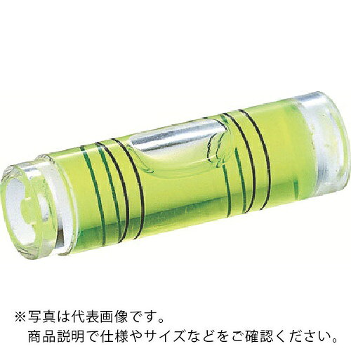 特長：はかり・測定器・重機・家電などに直接取り付けて使用します。用途：機器取付用。水平測定に。仕様：長さ(mm)：40マグネット：なし気泡管色：グリーン感度：0.35mm/m＝0.0201°蓄光シート：なし直径(mm)：12.2材質／仕上：...