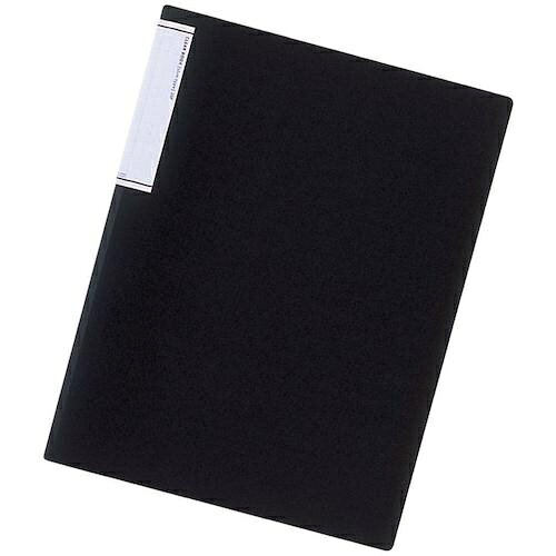 特長：背幅のない超スリムタイプ・クリヤーブックです。プレゼンテーションで提出書類を入れてイメージアップします。プロジェクトごとの色別分類でスマートなファイリングができます。仕様：用紙サイズ：A4-S色：黒A4タテ型（S型）幅×高さ：238m...