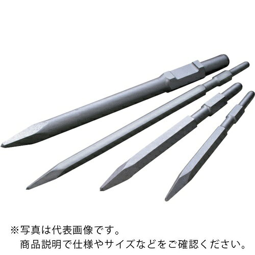 特長：あらゆる構造物へのハツリ、破砕作業に使用できます。耐摩耗性に優れた特殊鋼を熱処理しています。用途：ハツリ、粉砕作業用。仕様：対辺幅(mm)：17全長(mm)：450材質／仕上：クロムモリブデン鋼　●メーカー取寄商品について 本商品はメ...