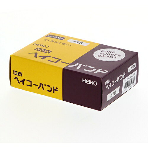 特長：使用頻度の高い4企画を箱タイプでご用意しました。仕様：番手(#)：18折径(mm)：70切巾(mm)：1.1約580本材質／仕上：天然ゴムを主成分とする注意：1箱：580本はおおよその数量となります。　●メーカー取寄商品について 本商...