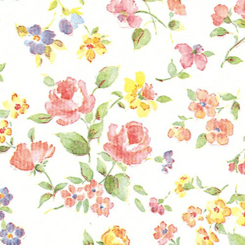 特長：ピンクや黄色の花が散りばめられたロマンティックな雰囲気の包装紙です。仕様：757×530mm材質／仕上：上質紙60g　●メーカー取寄商品について 本商品はメーカーからの取寄商品となります。 納期は、メーカー確認後、メールでご連絡させて...