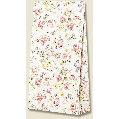特長：落ち着いた雰囲気で綺麗な花柄でマチの小さい角底袋です。仕様：外形寸法(mm)間口：150外形寸法(mm)奥行：65外形寸法(mm)高さ：280幅(mm)：150マチ(mm)：65高(mm)：280材質／仕上：晒クラフト紙60g　●メー...