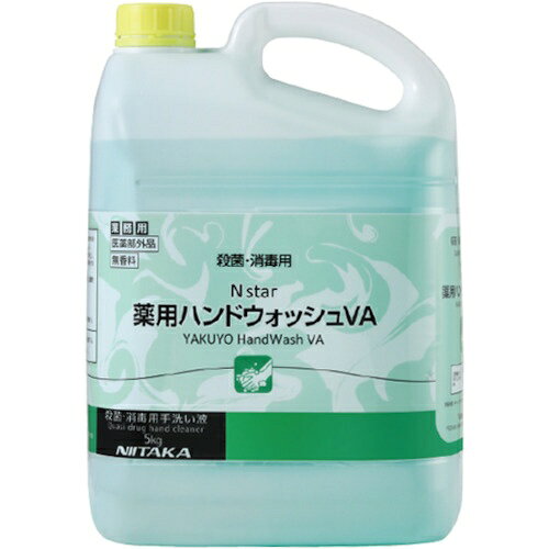 特長：配合成分の組み合わせで薬剤が効きにくいウイルスも消毒します。伸びの良いなめらかな泡で手肌をつつみ、汚れもウイルスもしっかり除去します。保湿剤（グリセリン）を配合し、手肌を健やかに。用途：手洗い仕様：容量(kg)：5香り：無香料幅(mm...