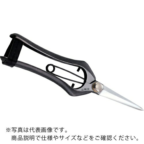 特長：芽切用です。職人が一つ一つ鍛造しています。強度を持たせながらも、軽く使いやすく仕上げています。用途：芽切用仕様：刃長(mm)：75全長(mm)：200刃幅(mm)：13材質／仕上：刃:高炭素刃物鋼　●メーカー取寄商品について 本商品は...
