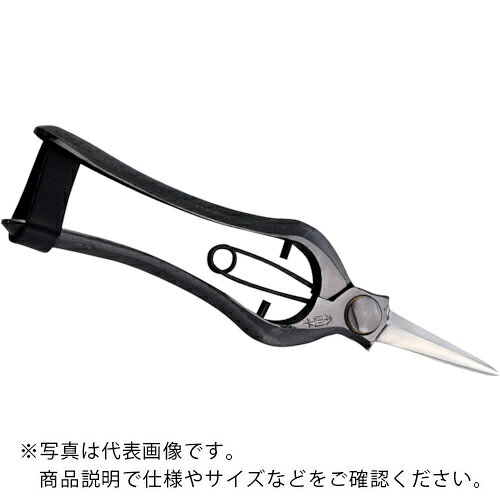 特長：芽切用です。職人が一つ一つ鍛造しています。強度を持たせながらも、軽く使いやすく仕上げています。用途：芽切用仕様：刃長(mm)：55全長(mm)：185刃幅(mm)：10材質／仕上：刃:高炭素刃物鋼　●メーカー取寄商品について 本商品は...