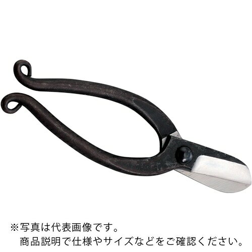 特長：職人が一つ一つ鍛造しています。強度を持たせながらも、軽く使いやすく仕上げています。刃研ぎもOKです。用途：生花用。仕様：刃長(mm)：50全長(mm)：165刃幅(mm)：16材質／仕上：刃:高炭素刃物鋼（青紙）　●メーカー取寄商品に...