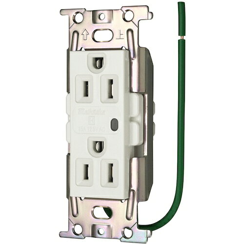 特長：医用コンセントは JIS T 1021 [医用差込接続器]適合品です。仕様：定格：15A 125Vコンセント数：2色：白タイプ：S極数：接地2P電源：商用ML医用接地埋込ダブルコンセント（C形）Sタイプ 通電表示ランプ付（白）　●メー...