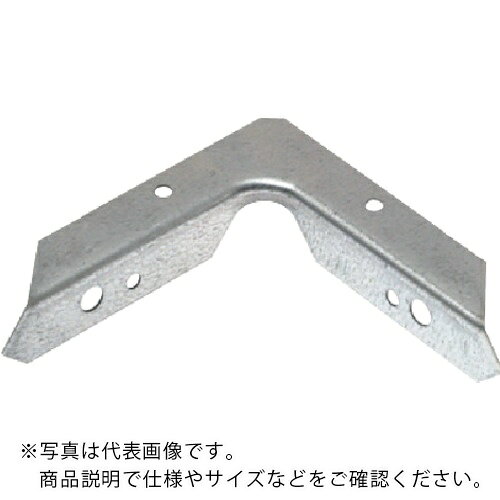 特長：溶融亜鉛めっき鋼板。木材に二面で接し直角に木材を接合します。用途：出入り口の扉や長方形の枠、その他直角に木材を組む場合に使用できます。仕様：寸法図をご確認ください。材質／仕上：溶融亜鉛めっき鋼鈑　●メーカー取寄商品について 本商品はメ...