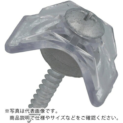 特長：インパクトドライバーで施工可能な波板用ビスです。大容量タイプです。用途：下地が木の場合、ポリカ波板の取り付けに使用します。仕様：箱入数(本)：100呼び径：5長さ（mm）35材質／仕上：ねじ部（鉄）　●メーカー取寄商品について 本商品...