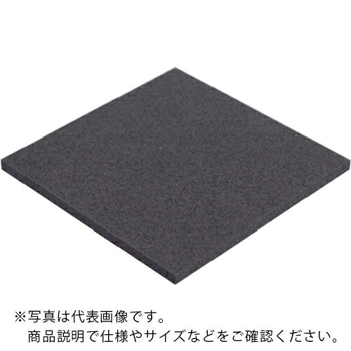 特長：持続的に防振効果があり、耐久性に優れています。他の防振ゴムに比べてへたりにくく、長持ちします。用途：扇風機・パソコンの周辺機器に。仕様：形状：正方形厚さ(mm)：5幅(mm)：100長さ(mm)：100色：黒耐荷重(kg)：約5密度(...