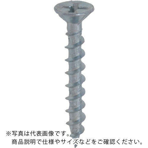 特長：フレキ付で木材の浮き上がりを防止します。電動ドライバーを使用でき、下穴が不要なので作業性に優れています。ドライバー2番をご使用下さい。用途：比較的やわらかい木材に最適。仕様：寸法(mm)d：4.2全長(mm)：65造作ねじ材質／仕上：...