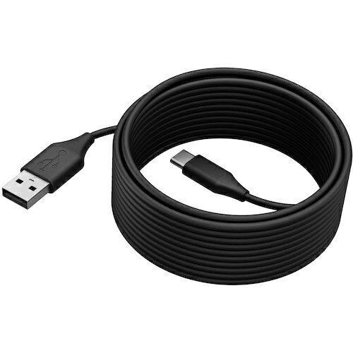 特長：Jabra PanaCast 50専用USB2.0ケーブル(5m)。本体購入時にUSB3.0(2m)ケーブルは同梱されていますので長いケーブルが必要な時にご購入願います。仕様：Jabra PanaCast 50専用USB2.0ケーブル...