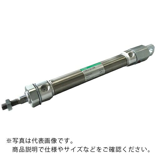 特長：一般形シリンダの中で中口径（φ20〜40mm）のシリーズで、無給油・高耐食・長寿命なシリンダです。シリーズオプションがジャバラ付、ロッド材質変更など様々なオプションが豊富なカシメタイプのシリンダです。シリンダチューブにステンレス材を使...