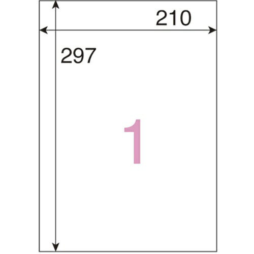 特長：スマートバリューのレーザープリンタ用ラベルです。仕様：総厚(μm)：128ラベル厚(μm)：70坪量(g/[[M2]])：118白色度(%)：約90規格：全面(ノーカット)1冊入数：100枚OAシートラベル適合機種：カラーコピー機、モ...