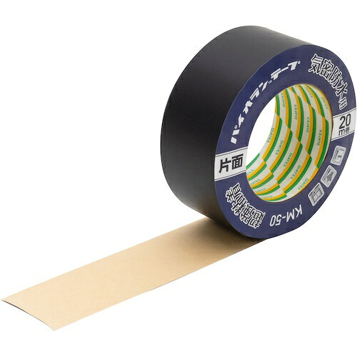 特長：ノントルエンタイプでシックハウス症候群対応型防水テープです。アクリル系粘着剤使用につき、透湿防水シートを膨潤させません。用途：断熱材のジョイントに。枠周りの防水用に。仕様：色：ブラック幅(mm)：50長さ(m)：20厚さ(mm)：0....