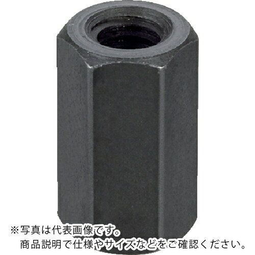 特長：延長ナットです。用途：ボルトを連結して延長する場合等に。仕様：対辺寸法(mm)：36適合ボルト：M24高さ(mm)：72呼び寸法d(mm)：M24外径e(mm)：41.6外径s(mm)：36高さm(mm)：72材質／仕上：熱処理鋼、熱...