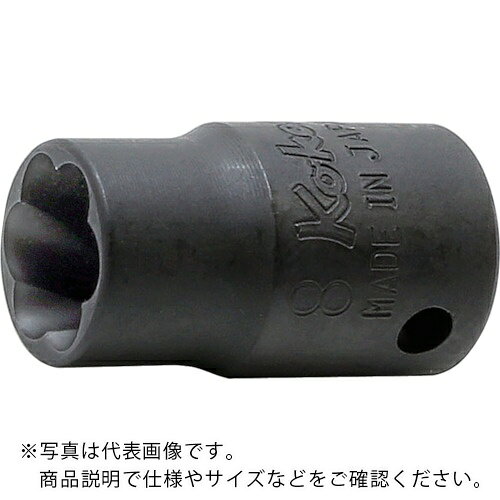 特長：ナットツイスターです。仕様：差込角(mm)：6.35材質／仕上：クロムモリブデン鋼(SCM435)　●代表画像について 商品によっては、代表画像を使用している場合がございます。 商品のカラー、サイズなどが異なる商品をイメージ画像として...
