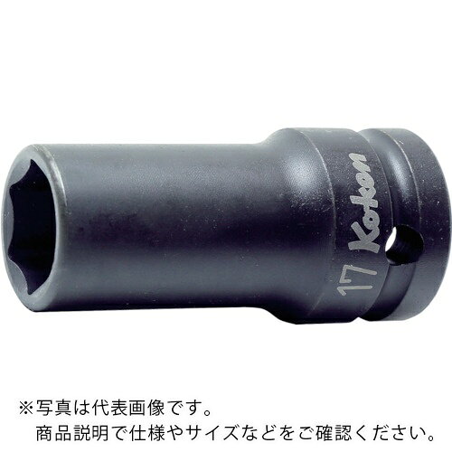 特長：インパクト6角セミディープソケットです。仕様：対辺寸法(mm)：36全長(mm)：65対辺形状：6角差込寸法(mm)：12.7インパクトレンチ用材質／仕上：クロムモリブデン鋼(SCM435)注意：抜け止め用のCリング（Oリング・ピン）...