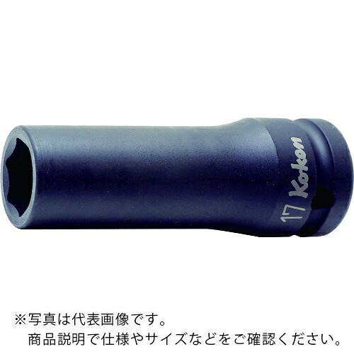 特長：ボルト/ナットに接する開口部はもちろんのこと、差込側の四角駆動部にも角を傷めずハイトルクを確実に伝える面接触のフラットドライブを採用しています。仕様：差込角(mm)：12.7対辺寸法(mm)：38全長(mm)：85対辺形状：6角適合ピ...