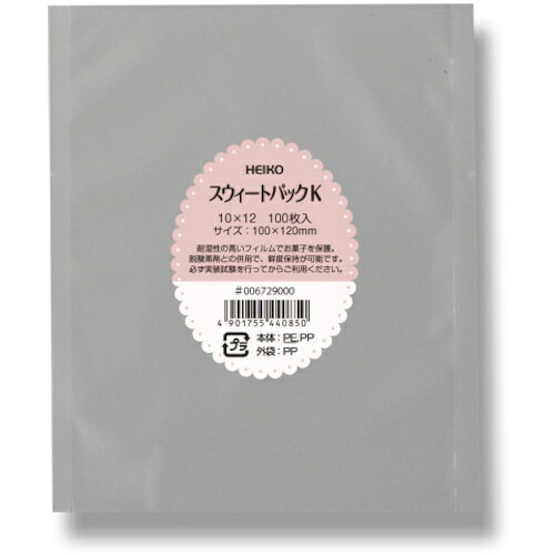 特長：耐湿性の高いフィルムでお菓子を保護。脱酸素剤との併用で、鮮度保持が可能です。必ず実装試験を行ってからご利用ください。仕様：縦(mm)：120厚さ(mm)：0.055幅(mm)：100材質／仕上：KOP20／PE15／LLDPE20　●...