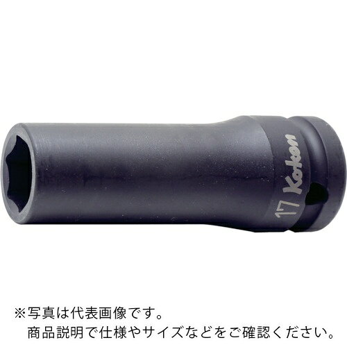 特長：インパクト用ディープソケットです。仕様：差込角(mm)：12.7対辺寸法(mm)：29全長(mm)：85対辺形状：6角適合ピン：A42適合Oリング：B42適合Cリング：C42適合リング：AB42材質／仕上：クロムモリブデン鋼(SCM4...